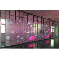 China Nationstar P3.91-7.82 LED Transparent Display 5000cd/m² Brightness for Indoor Glass Curtain Wall Advertising for sale
