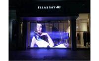 China SMD1921 LED Transparent Glass Display P3.91-7.82mm Pixel Pitch with 85% Transparency for Advertising for sale