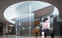 China SMD1921 LED Transparent Glass Display P3.91-7.82mm Pixel Pitch with 85% Transparency for Advertising for sale
