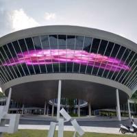 China Outdoor P3.91-7.82 Transparent LED Video Wall Panel 6000cd Brightness SDK Customizable for sale