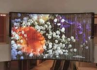 China Indoor P3.91-P7.82 Transparent LED Display 5000cd Brightness Glass Window Panel for sale