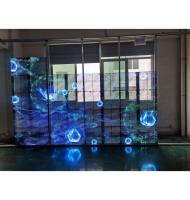 China High Definition Transparent LED Screen Display P3.91-7.82 For Indoor Advertising for sale