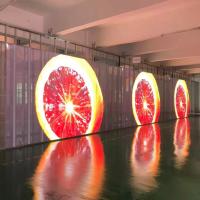 China P3.91-7.82 Indoor Transparent LED Screen Video Wall - 4500nits Brightness, 100000 Hours Lifespan for sale