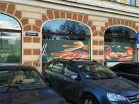 China P3.91-7.82mm Transparent LED Display for Shop Windows - 800cd/sqm Brightness, 32768 Dots/sqm Density for sale