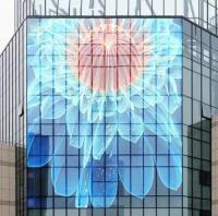 China Outdoor P3.91-7.82 Transparent LED Display Panel 5000cd/sqm Brightness 1000x500mm Cabinet for sale