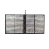 China P3.91-7.82mm Transparent LED Display Screen 5000cd/sqm Brightness for Restaurants Hotels for sale