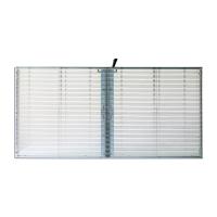 China P3.91-7.82 Full Color 3D Adhesive LED Transparent Film Screen 5000cd Brightness for sale