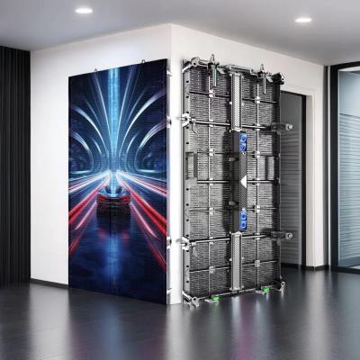 China Outdoor P3.91-P7.82 Flexible Transparent LED Screen Rental - 5600cd/m² Brightness, IP65 Waterproof for sale