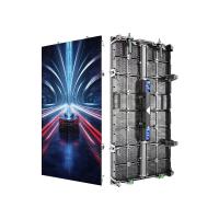 China Outdoor Rental Transparent LED Display Screen P3.91-7.82mm 5600cd/m² Brightness IP65 Waterproof for sale