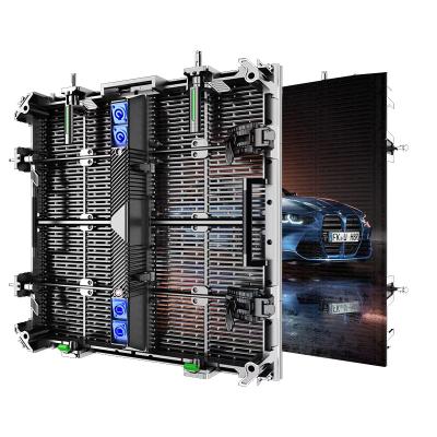 China P3.91-P7.82 Outdoor Rental Flexible LED Transparent Film Screen - 500×500mm Cabinet, 5600cd/m² Brightness, IP65 Rated for sale