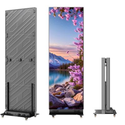 China Foldable LED Poster Screen P2.5 P3 P4 P5 with 1500 Nits Brightness and 3-Minute Setup for sale