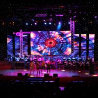 China Customizable P2.6 P2.97 P4.81 LED Panel Display 7kg 75mm for Outdoor Events for sale