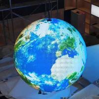 China YUYI P1.8 Sphere LED Display Screen 1.86mm Pixel Pitch Full Color Indoor 1-2m Diameter for sale