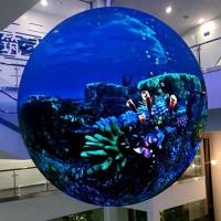 China Indoor 360° LED Spherical Display 1.86mm Pixel Pitch with IP67 Rating for Shopping Malls and Commercial Spaces for sale