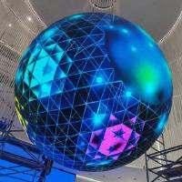 China Indoor 360° LED Spherical Display 1.86mm Pixel Pitch with IP67 Rating for Shopping Malls and Commercial Spaces for sale