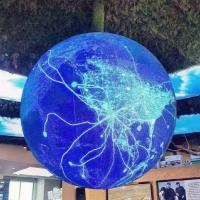 China Indoor 360° LED Spherical Display 1.86mm Pixel Pitch with IP67 Rating for Shopping Malls and Commercial Spaces for sale