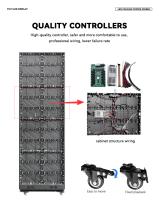 China Foldable LED Poster Display P1.25-P2.5mm Pixel Pitch with GOB Process 1200 cd/m² Brightness for Indoor Use for sale