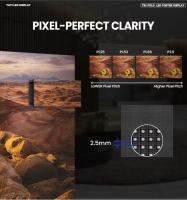 China Ultra-Thin P1.25 P1.86 P2.5 HD Three-Fold Standing LED Poster Screen with GOB Technology and 78kg Weight for sale