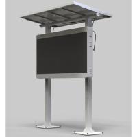 China Solar Powered Outdoor LED Display with Energy Saving Technology and Remote Device Management for sale
