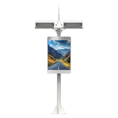 China Energy Saving Solar LED Display with Remote Content Management and Front Service Modular Installation for sale