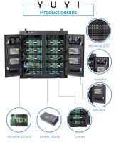 China Outdoor P8 LED Display 960x960mm Cabinet IP65 Waterproof 6500cd/m2 Brightness for Advertising for sale