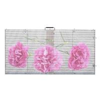 China YUYI P3.91-7.82 Transparent LED Screen 75% Transparency 800cd Indoor Display Panel for sale