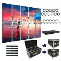 China P3.91mm Indoor Rental LED Display 500x1000mm Cabinet 1920Hz Refresh Rate for sale