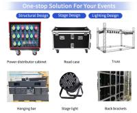 China P3.91mm Indoor Rental LED Display 500x1000mm Cabinet 1920Hz Refresh Rate for sale
