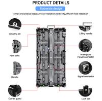 China YUYI P1.953mm Pixel Pitch LED Rental Screen 500x500mm Cabinet 1920HZ-7680HZ Refresh Rate Indoor Video Wall for sale