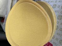 China Velcro Backing Round Sanding Pads 5 Inch 6 Inch Aluminum Oxide for Metal Grinding Polishing for sale