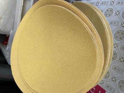 China Velcro Backing Round Sanding Pads 5 Inch 6 Inch Aluminum Oxide for Metal Grinding Polishing for sale