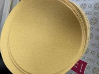 China P240 Fine Finish Sandpaper Hole Designed Type With Different Diameters for sale