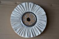 China 33 Ply Cloth Buffing Wheel Abrasive for Stainless Steel Copper Aluminium Polishing for sale