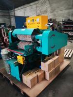 China 380V 50Hz Metal Buffing Machine for Stainless Steel Edges with Nonwoven Wheel 600mm for sale