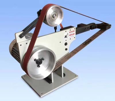 China Flexible 1.5KW Polish Belt Grinder Smooth Small Hand Buffing Machine for sale