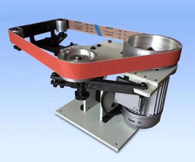 China 220V 50Hz Manual Belt Grinder Polishing Machine 1800x50mm Metal Buffing for sale