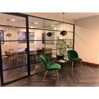 China High Quality Cheap Used Office Furniture Full Height Movable Aluminium Glass Wall Partition for sale