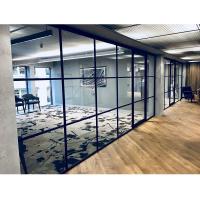 China Competitive Price Office Furniture Aluminium Frame Glass Partition for sale