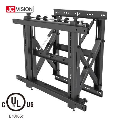 China JC600 Full Service Push Out TV Wall Mount Bracket for 42-70 Inch TVs with 50kg Capacity and 110-295mm Extension for sale