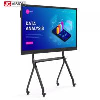 China 65 Inch Interactive Flat Panel Smart Whiteboard Multi Touch Display 4K UHD for sale
