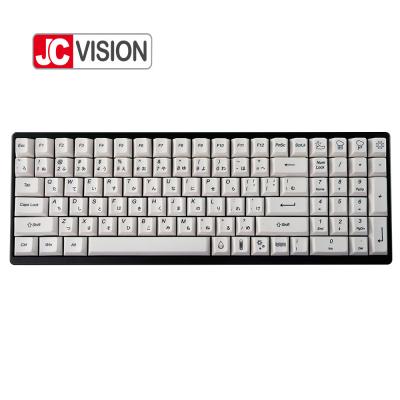 China JCVISION 96 Keys DIY Mechanical Keyboard Kit with Programmable ANSI PCB and Aluminum Case for sale