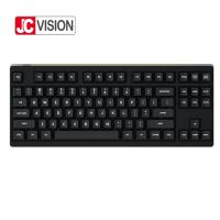 China JCVISION 87-Key TKL Hot-Swappable Mechanical Keyboard Kit with 1.64kg Weight and 6-Degree Angle for sale