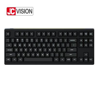 China JCVISION 87-Key TKL Hot-Swappable Mechanical Keyboard Kit with 1.64kg Weight and 6-Degree Angle for sale