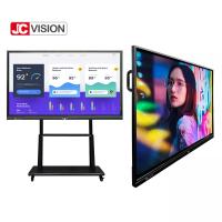 China 86 Inch Multi Touch Interactive Whiteboard Anti Glare 4K Android Smart Board for sale