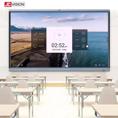 China 98 Inch Smart Interactive Whiteboard 4K UHD Multi Touch Screen for Classroom Teaching for sale