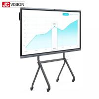 China JCVISION Interactive Whiteboard 55-110 Inch LED Touch Screen with 20-Point IR Touch and 400cd/m² Brightness for sale