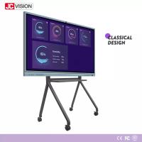 China Silver 4k LCD Interctive White Board I7 4GB 20 Points Touch For Class Teaching / Conference for sale
