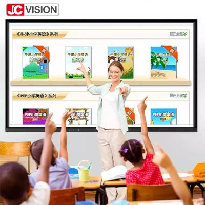 China JCVISION 55-100 Inch Smart Interactive Flat Panel with 4K UHD Display and 20-Point Touch for sale