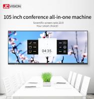 China JCVISION 105 Inch Interactive Whiteboard Android 11 IR 20 Point Touch for Classroom for sale