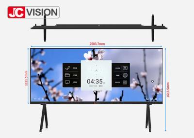 China 105 Inch Interactive Whiteboard 20 Points Touch Smart Board 4K Display for Classroom Teaching for sale